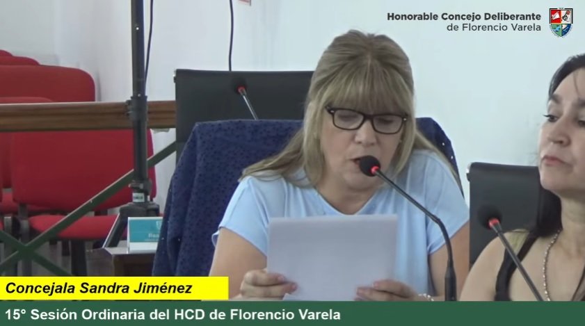 Aprobación del Presupuesto 2026: la concejala Sandra Jiménez expuso el ...